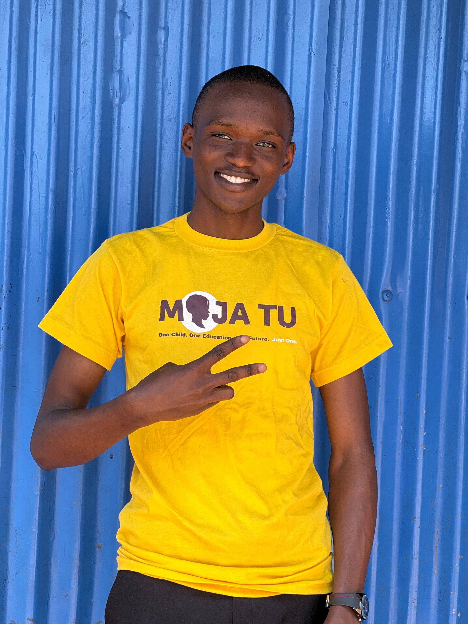 Meet Johnstone: Making the most of the scholarship - Moja Tu